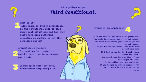 third conditional | Genially