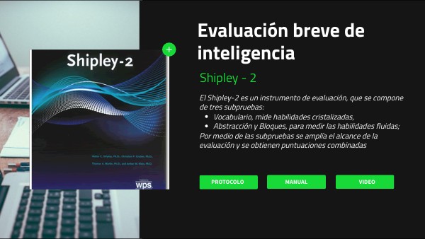 EVALUACIÓN BREVE DE INTELIGENCIA SHIPLEY-2