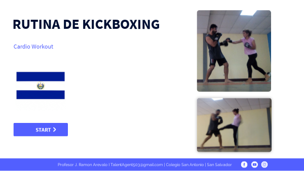 Kickboxing - Cardio | Genially