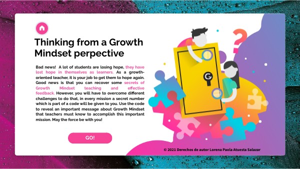 Thinking from a Growth Mindset perpective