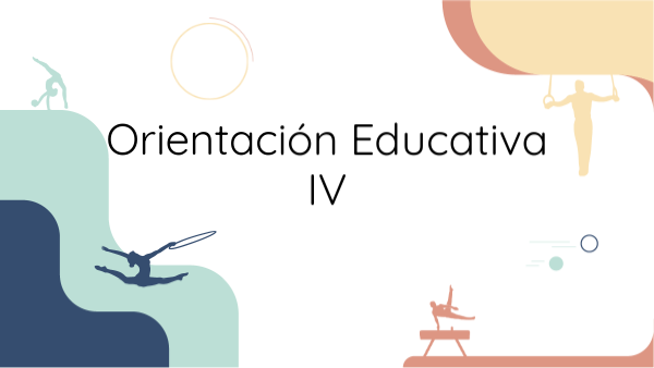 Orientación educativa IV
