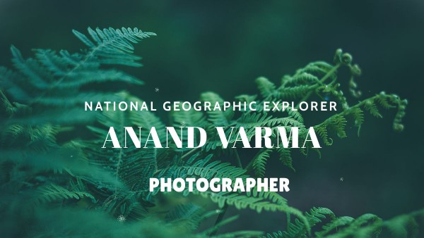 Anand Varma, Photographer | Genially