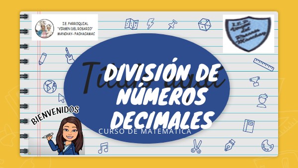 DIVISION DE NUMEROS DECIMALE 2° PARTE