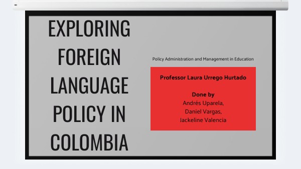 Language Policy Workshop | Genially