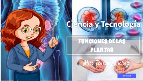 LAS FUNCIONES DE LAS PLANTAS
