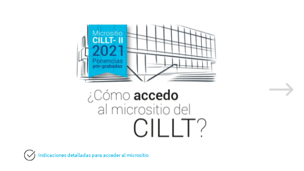 Tutorial micrositio CILLT 2021