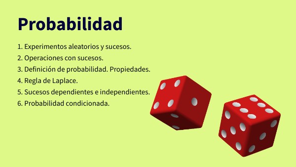 PROBABILIDAD | Genially