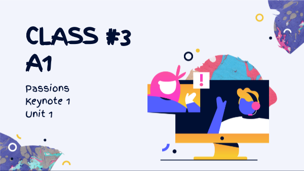 Class #3 A1 | Genially