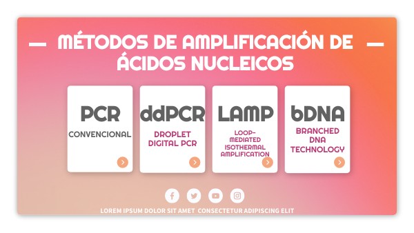 Métodos de amplificación de ácidos nucleicos | Genially