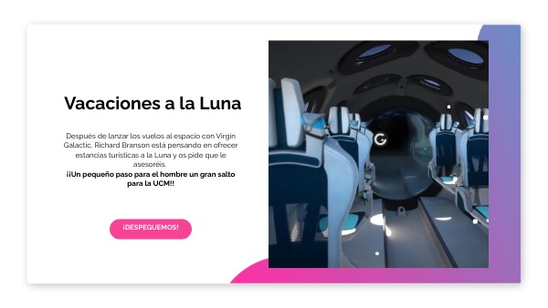 Vacaciones a la Luna | Genially