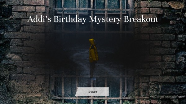 Addi's Birthday Breakout