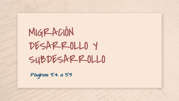 El Mundo urbano y rural | Genially