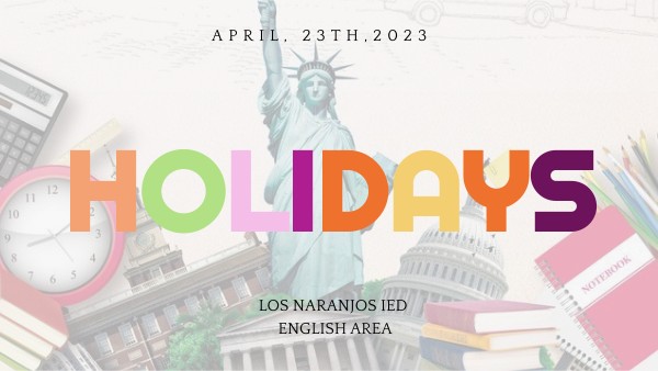 HOLIDAYS PRESENTATION 2023 | Genially