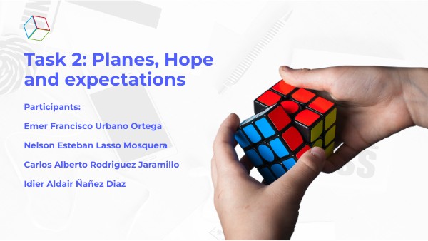 Task 2: Planes, Hope and expectations