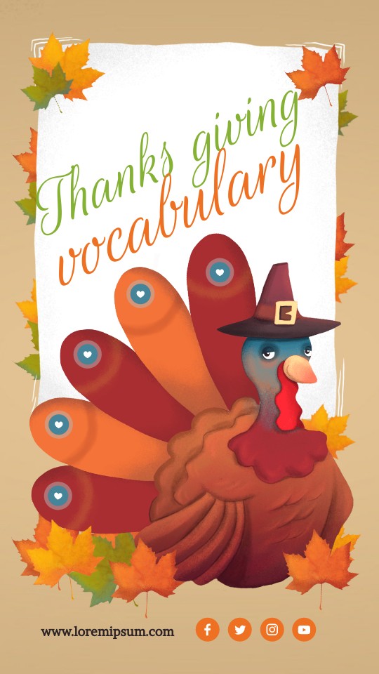 THANKSGIVING VOCABULARY | Genially