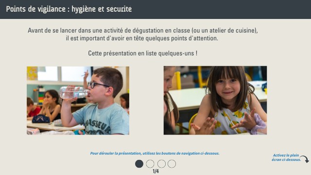 Points de vigilance : hygiène et sécurité