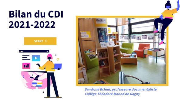 BILAN DU CDI 2021-22 | Genially