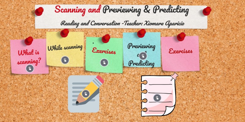 Scanning / Previewing-Predicting