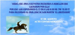 ACTO 17 DE AGOSTO