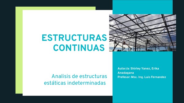 Estructuras Continuas | Genially