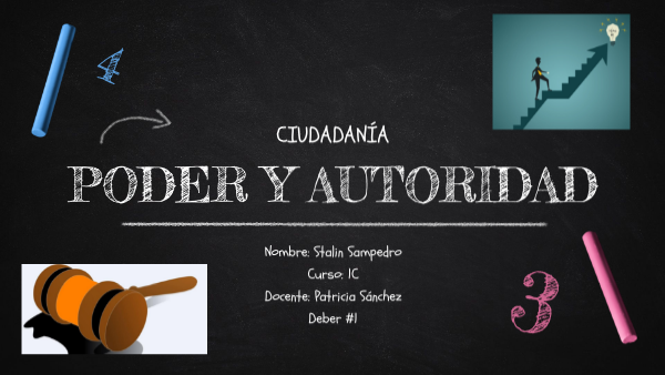 Poder y Autoridad - Stalin Sampedro