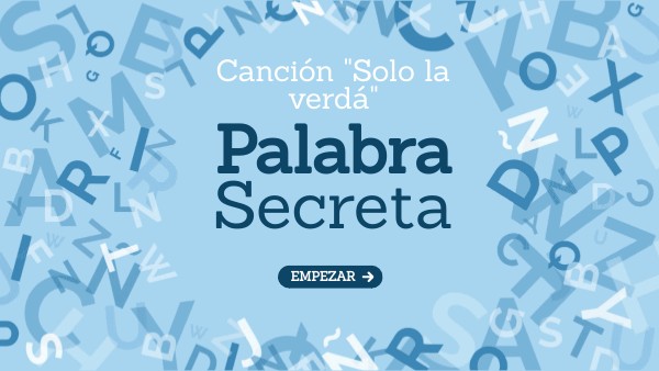 PALABRA SECRETA