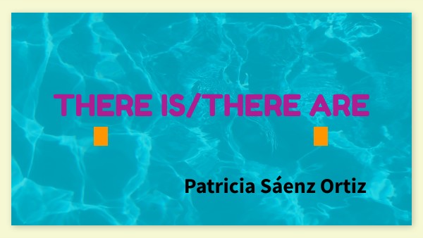 There is / There are BASIC 3 | Genially