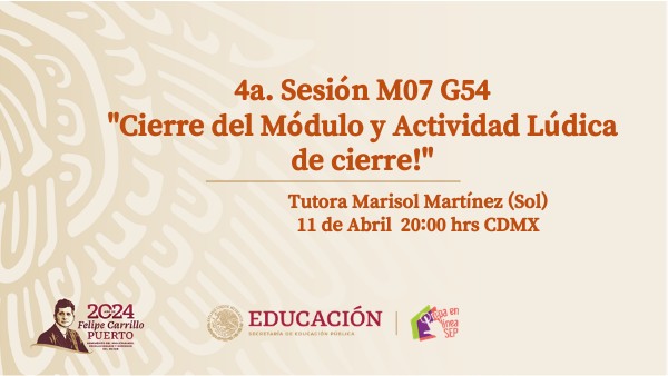 4a. Sesión M7 G45 | Genially