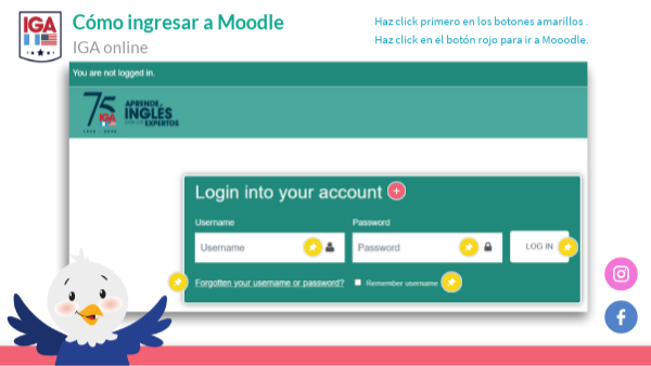 How to login to Moodle_ChildrenProgram | Genially