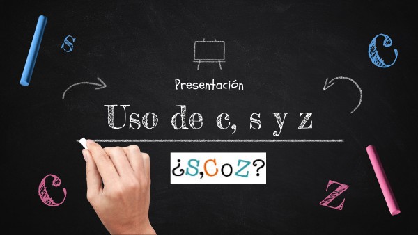 Uso de c, s y z Unidad 2