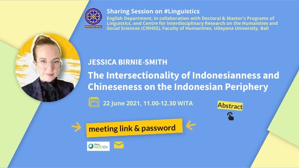 Sharing Session on #Linguistics 10 - Jessica Birnie-Smith