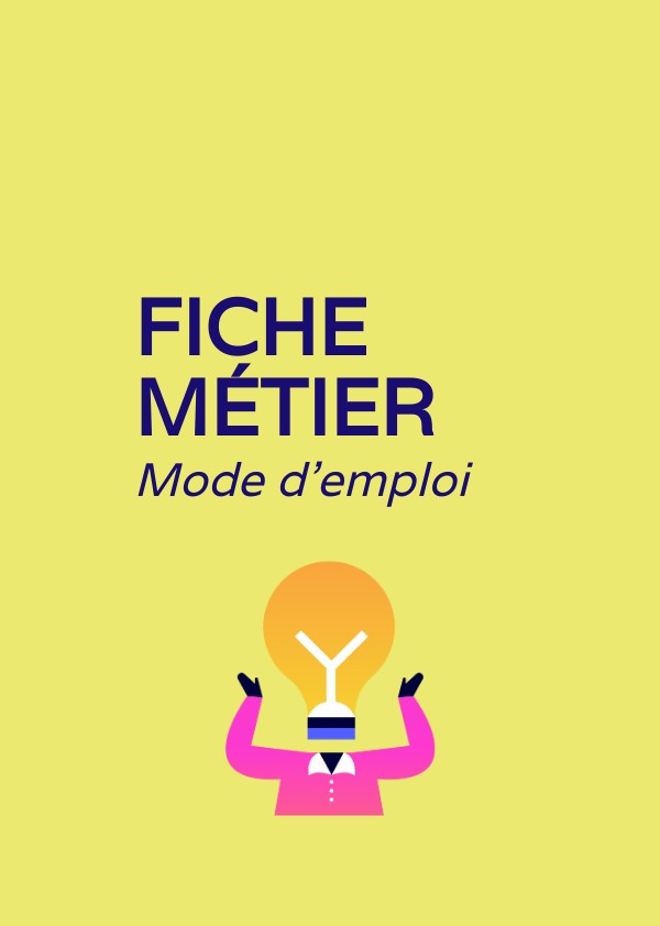 Orientation : Fiche métier - Mode d'emploi | Genially