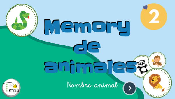 Memory de animales 2 | Genially