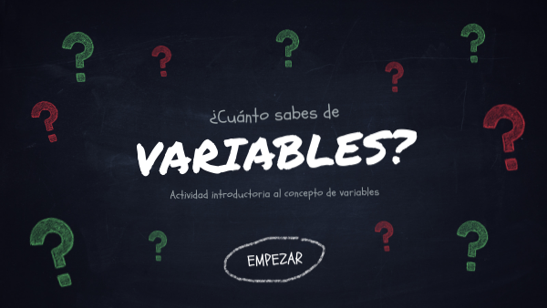Variables | Genially