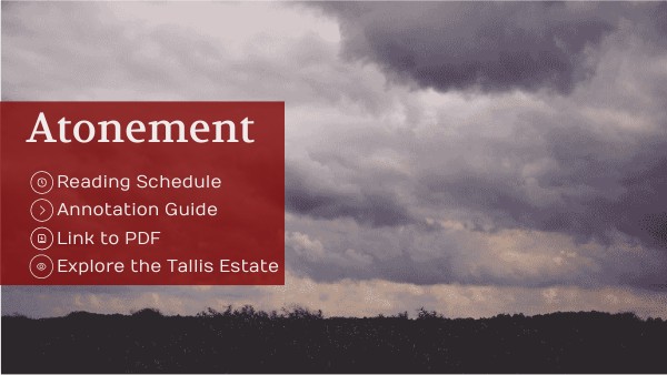 Atonement - Ian McEwan: Reading Schedule & Annotation Guide | Genially