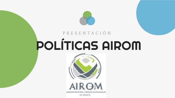 POLÍTICAS AIROM 2 | Genially