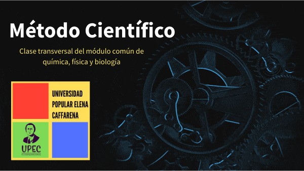 Clase Método Científico