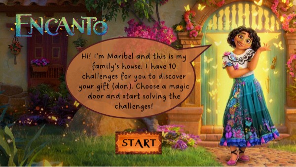 Encanto Game Tricky Words