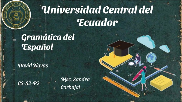 Exposición de Gramática | Genially