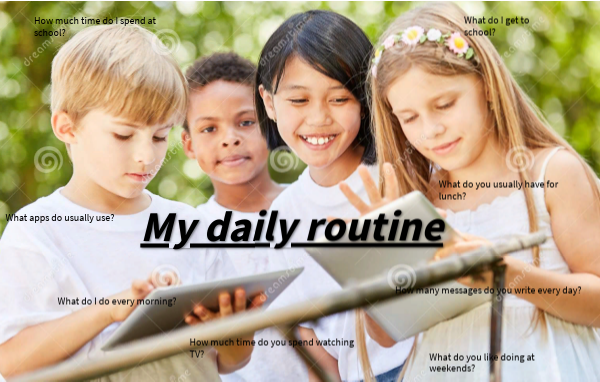 Daily routine | Genially