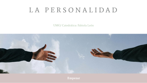 Personalidad, Carc. Biográficas