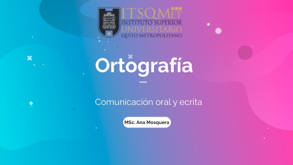 Ortografía | Genially