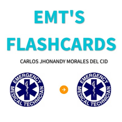 EMT'S FLASHCARDS | Genially