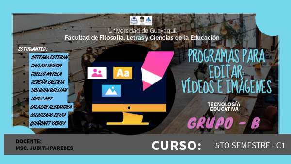 EDITOR DE IMAGEN Y VÍDEO