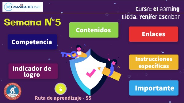 UMG - 2024 ELEARNING - Ruta de aprendizaje - S5 | Genially