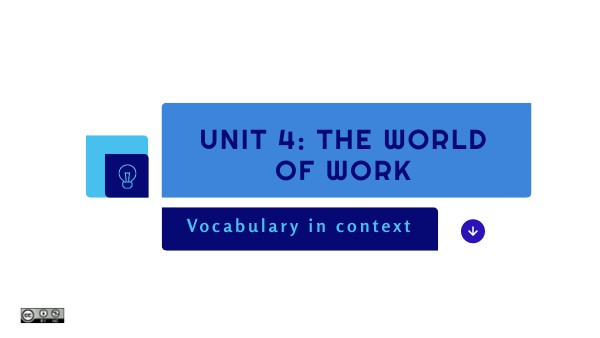 Unit 4 - Vocabulary focus