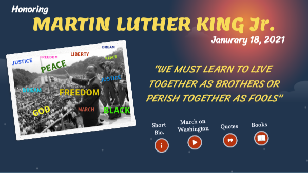 Martin Luther Kin, Jr