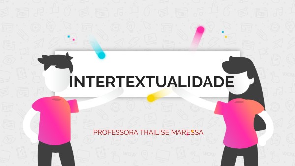 Intertextualidade com arte