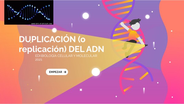 REPLICACIÓN DEL ADN