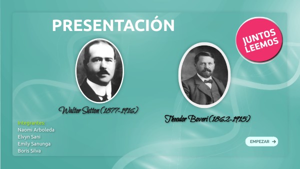 PRESENTACIÓN DE WALTER SUTTON Y THEODOR BOVERI | Genially